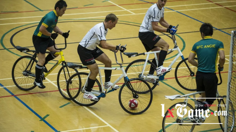 Велобол (cycle ball): командная игра с мячом на велосипедах